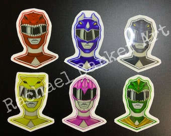 Power Rangers Decal | Etsy