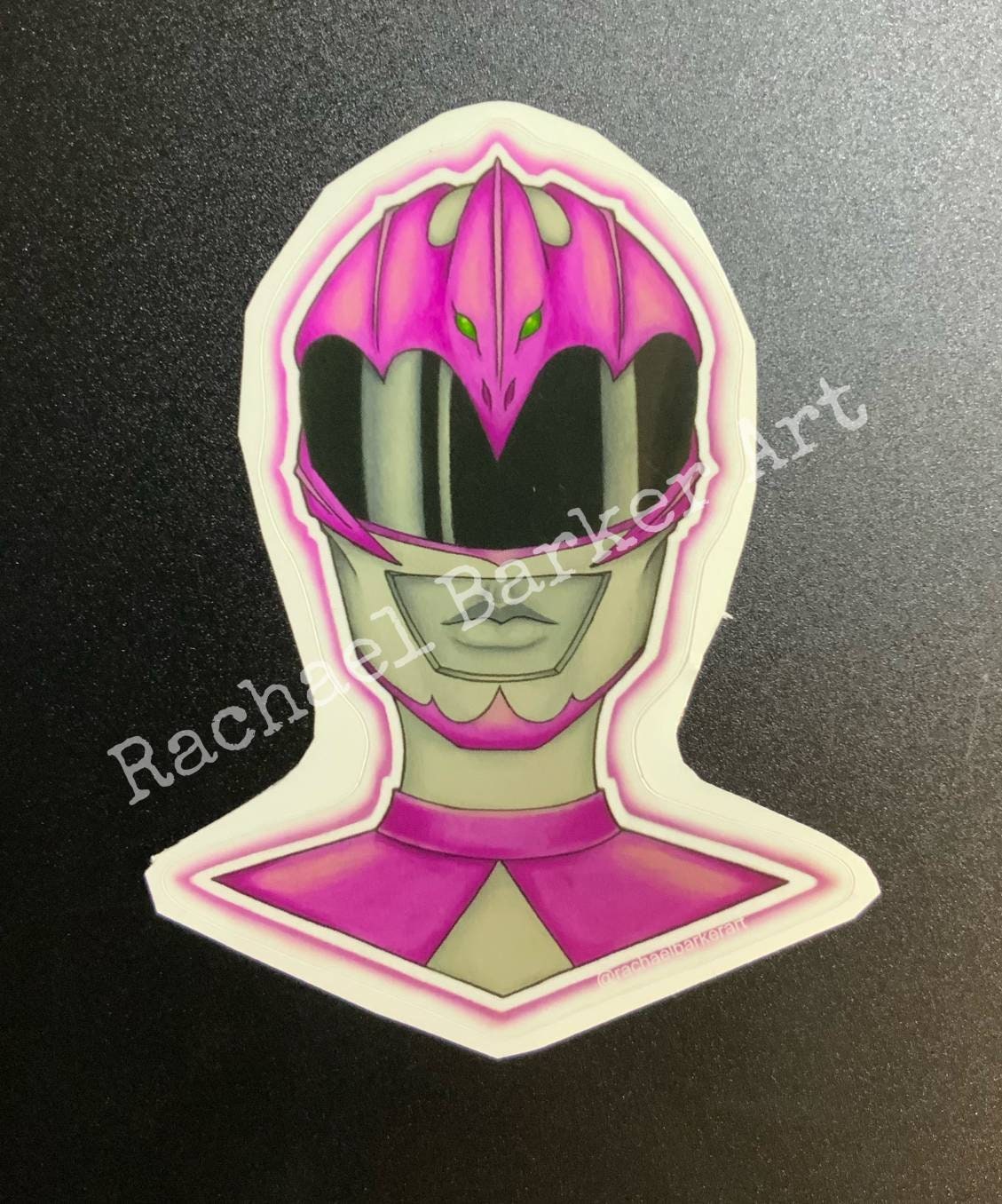 Mighty Morphin Power Rangers Vinyl Sticker, Laptop Decal, Bumper ...