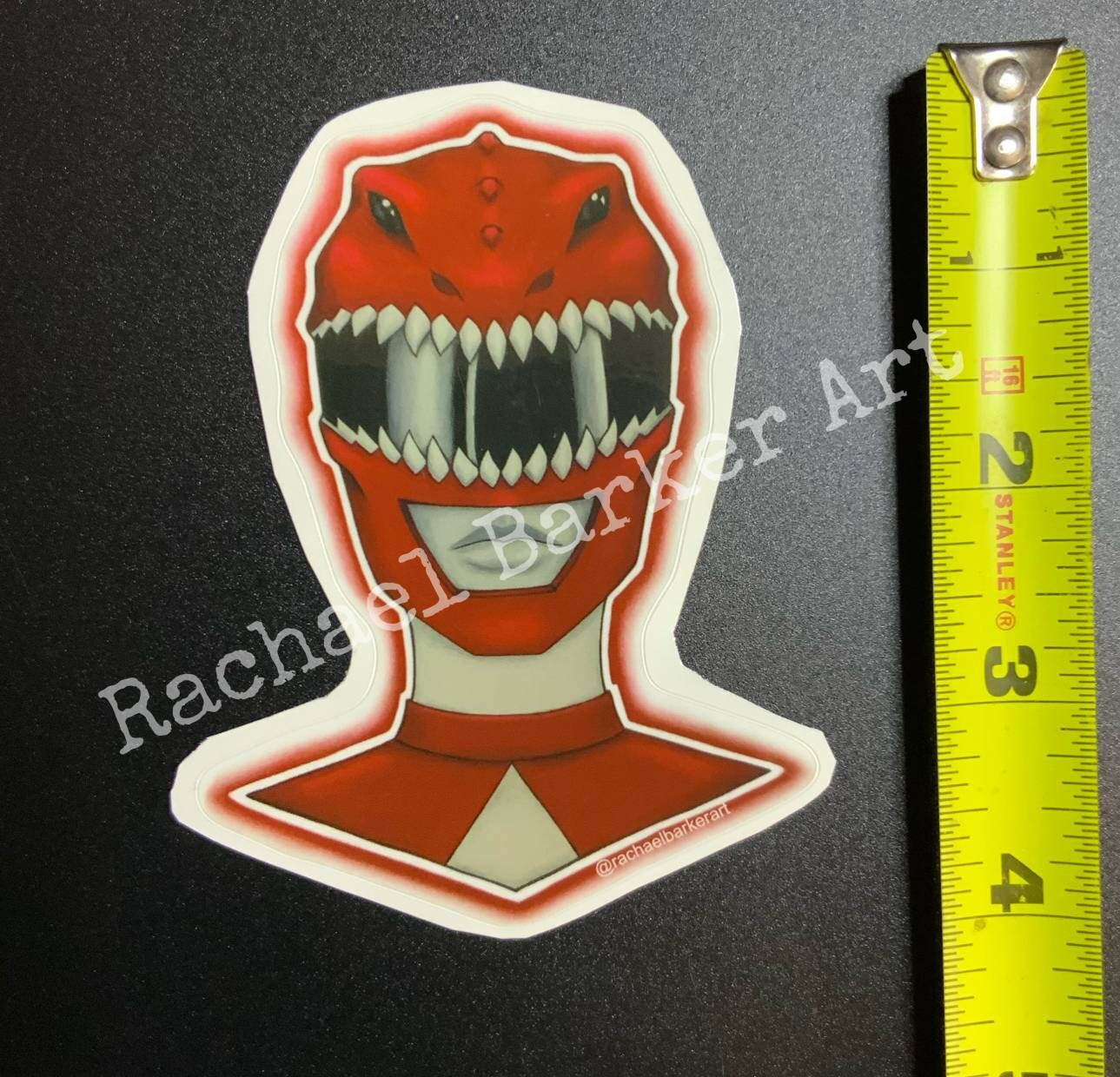 Mighty Morphin Power Rangers Vinyl Sticker, Laptop Decal, Bumper ...