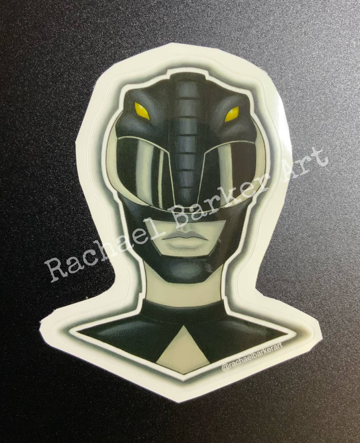Mighty Morphin Power Rangers Vinyl Sticker, Laptop Decal, Bumper ...