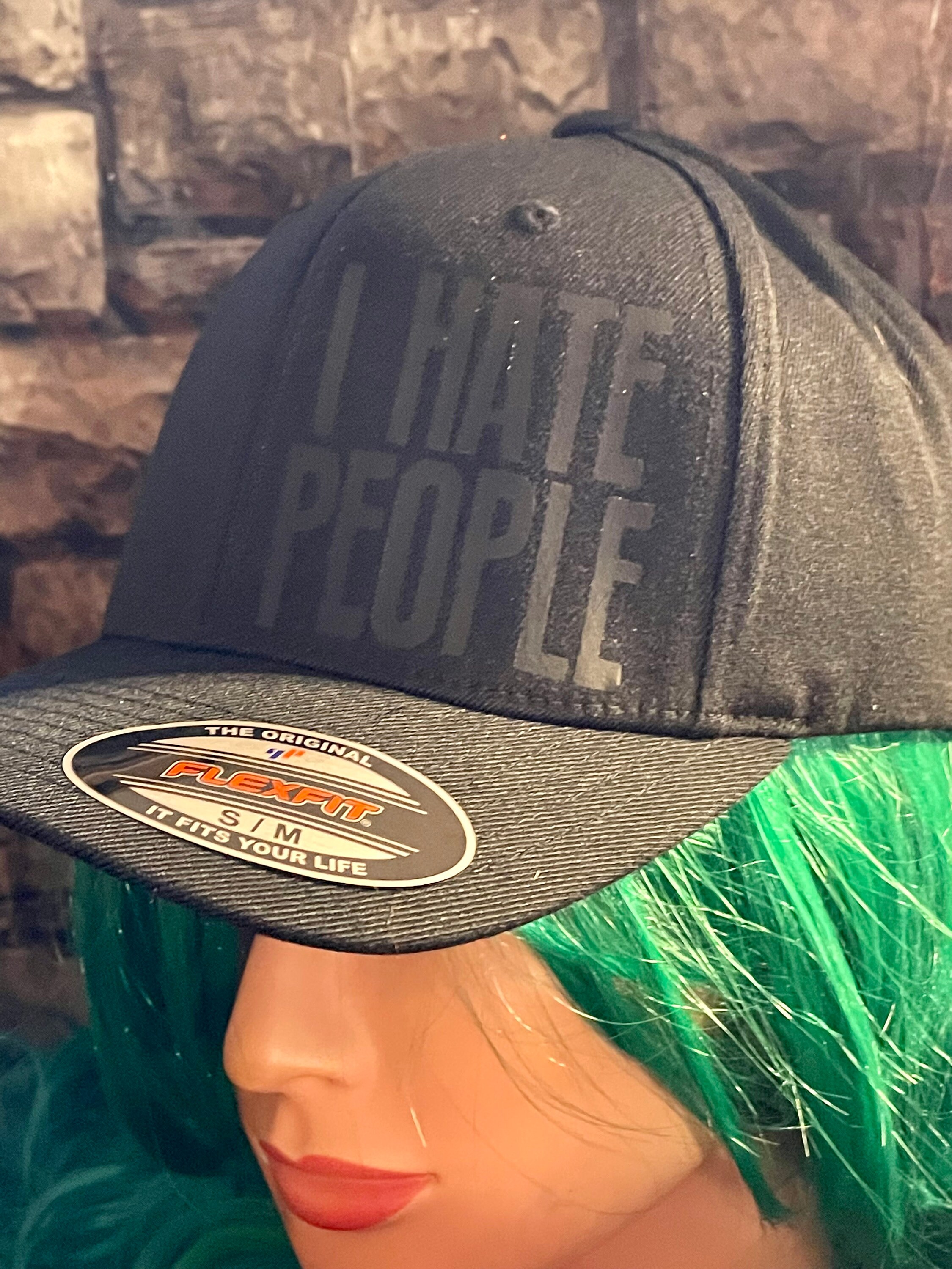 I Hate People Hat - Etsy