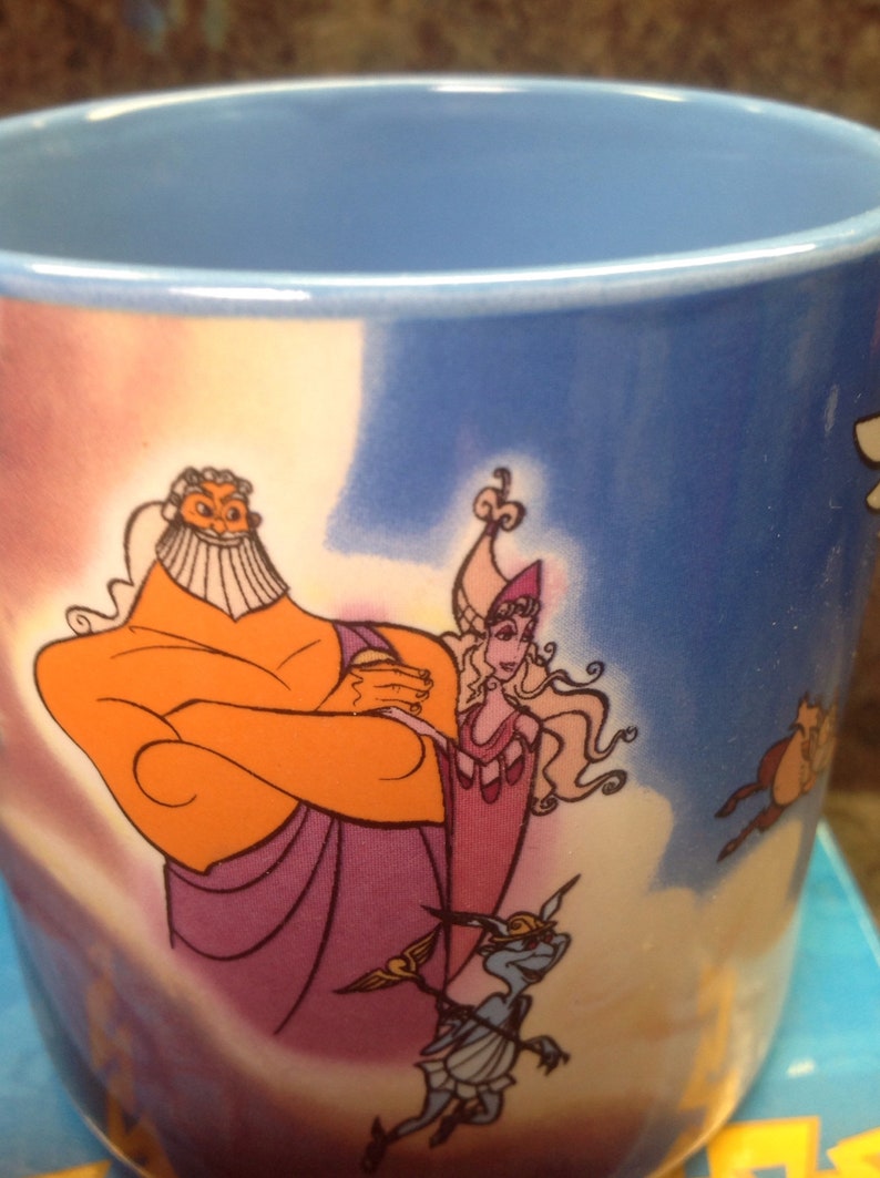 Vintage Disney Hercules Coffee Cup Mug Movie In Disney Gift | Etsy