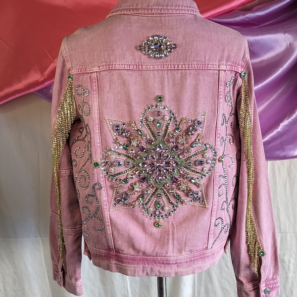 Rhinestone Denim - Etsy