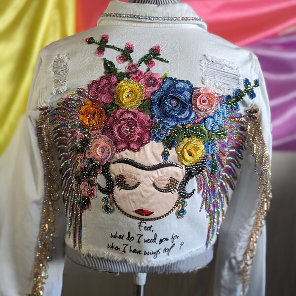 Embellished Jean Jackets - Etsy