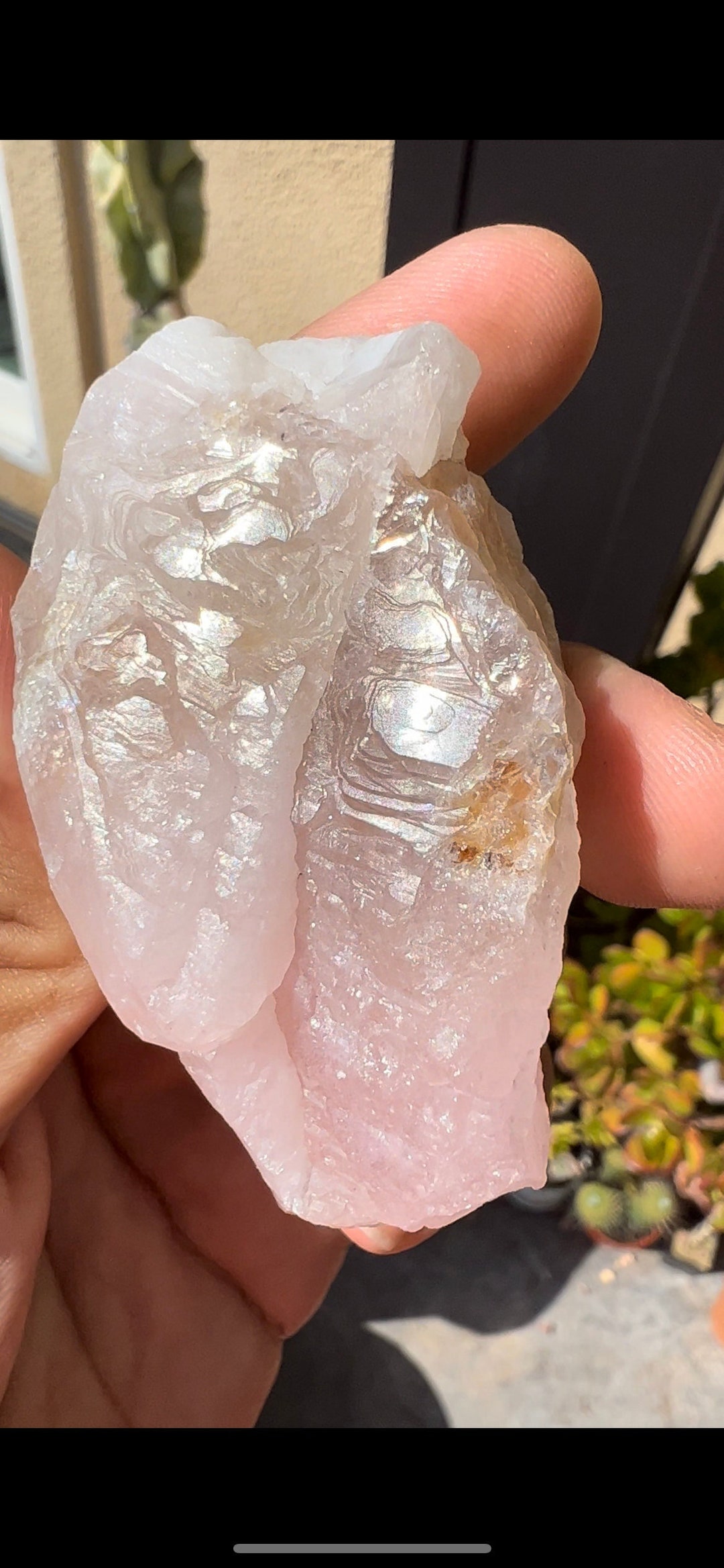 Large Elestial Rose Quartz Specimen, Old Stock Brazil Pink Quartz - Etsy