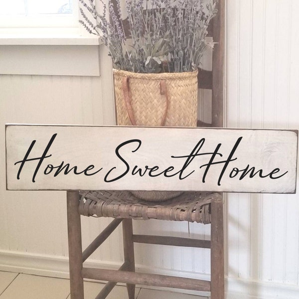 Rustic Home Sign - Etsy