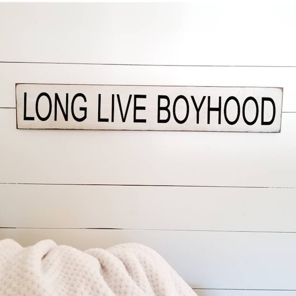 Long Live Boyhood - Etsy