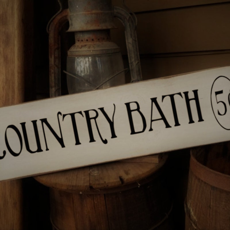 Primitive Bathroom - Etsy