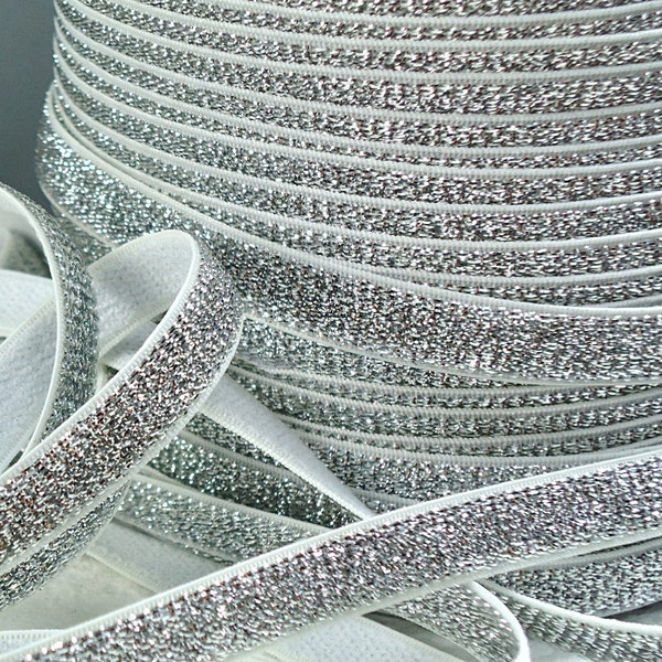 Silver Metallic Lace - Etsy