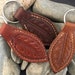 Leaf Leather Key Ring Key Fob, Tooled Leaf Design Key Chain, Leather ...