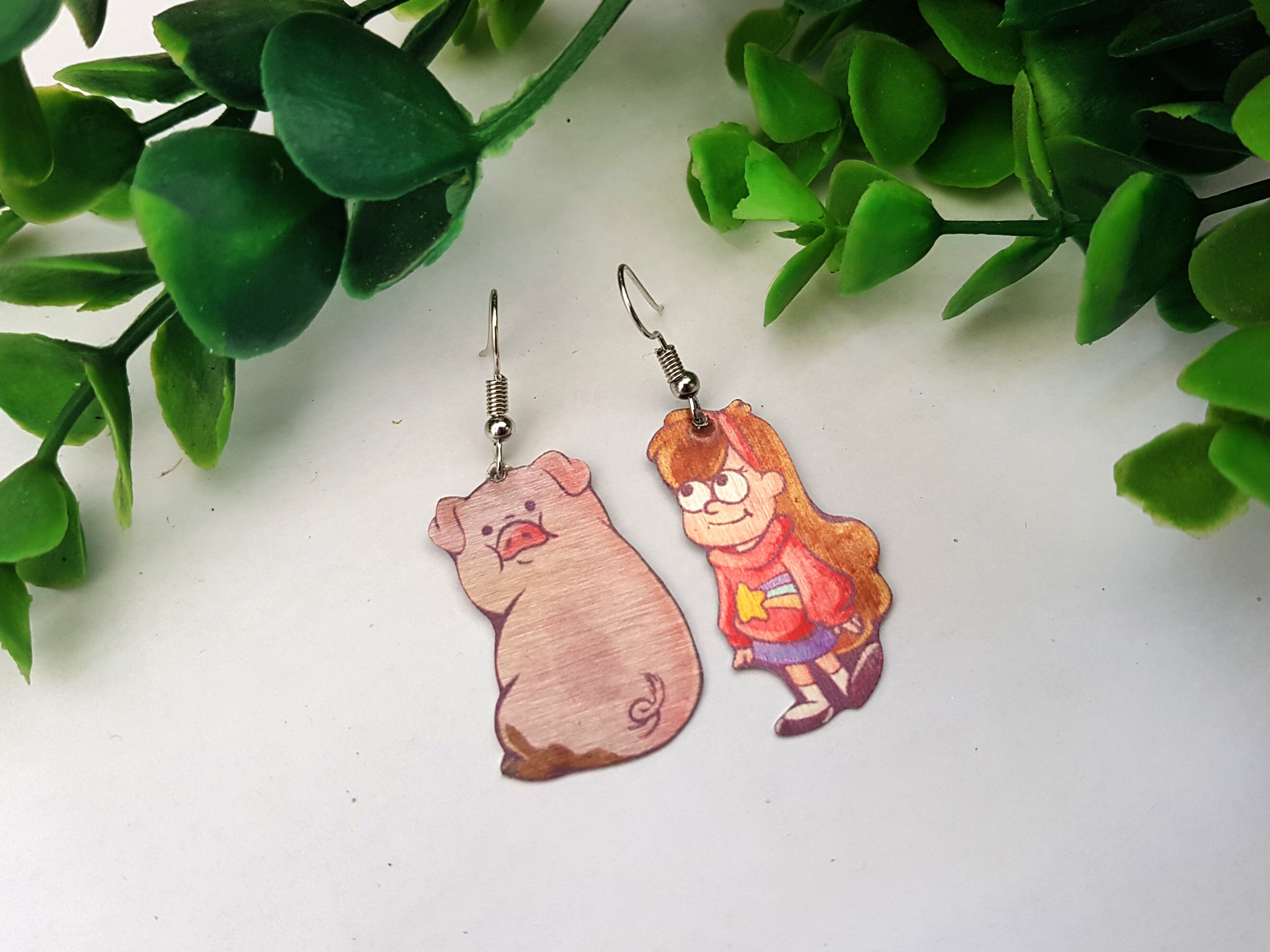 Gravity Falls Mabel Pines Waddles Pig Cute Kawaii Metal Dangle - Etsy UK