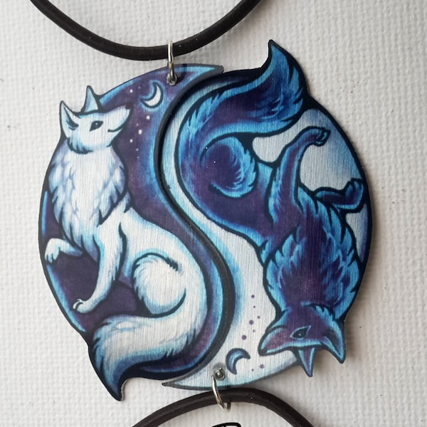 Yin Yang Necklace - Etsy