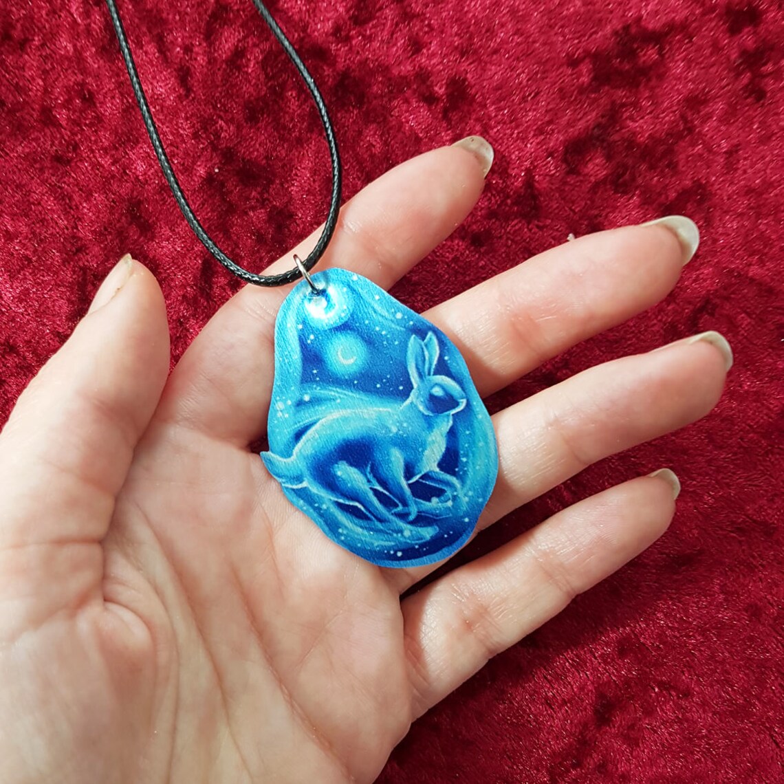 Harry Potter Inspired Hare Rabbit Patronus Charm Luna Lovegood | Etsy