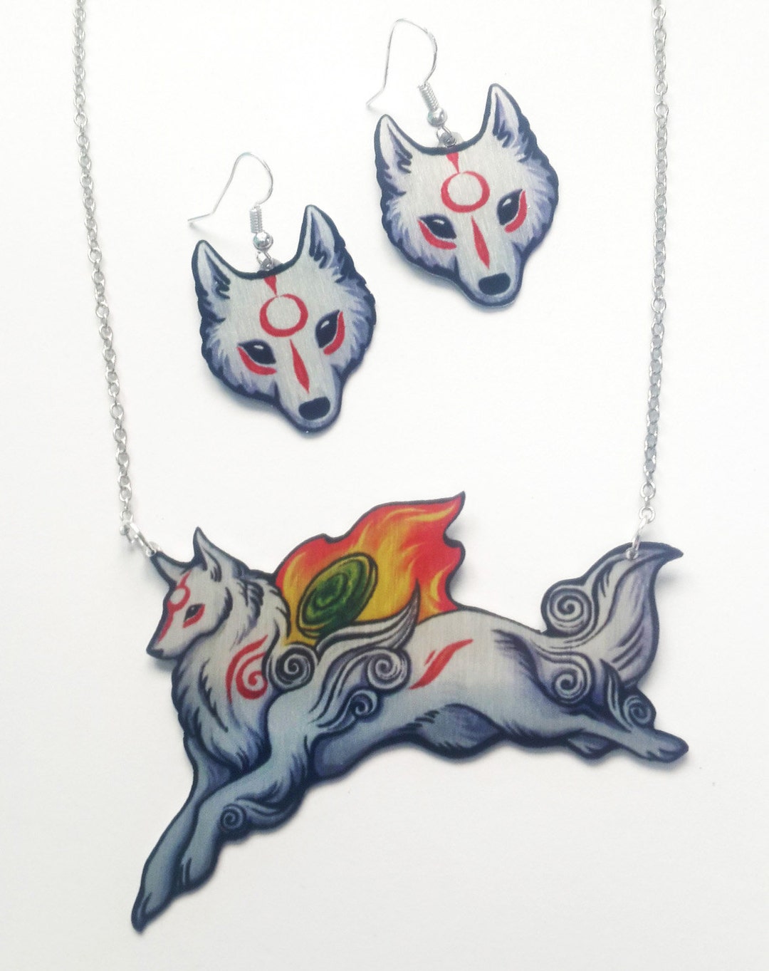 Okami Amaterasu Shiranui White Wolf God Goddess Videogame Myth - Etsy ...