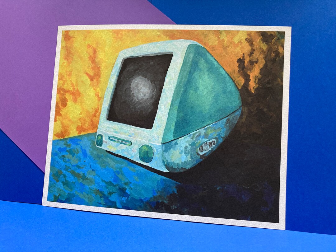 Apple Imac G3 Art Print: 2000s Y2K Gamer Decor (10x8 Inches) - Etsy Canada