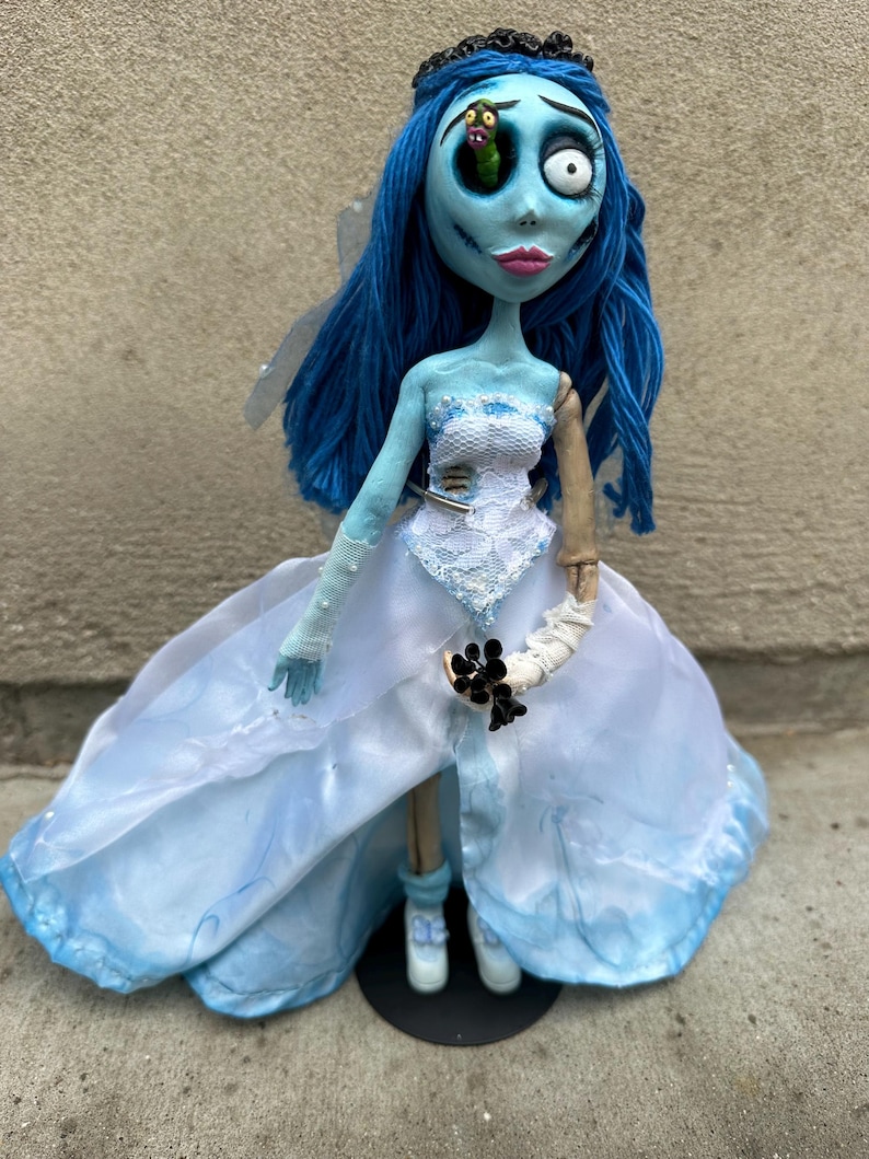 Corpse Bride Inspired - Emily Handmade Art Doll - Etsy