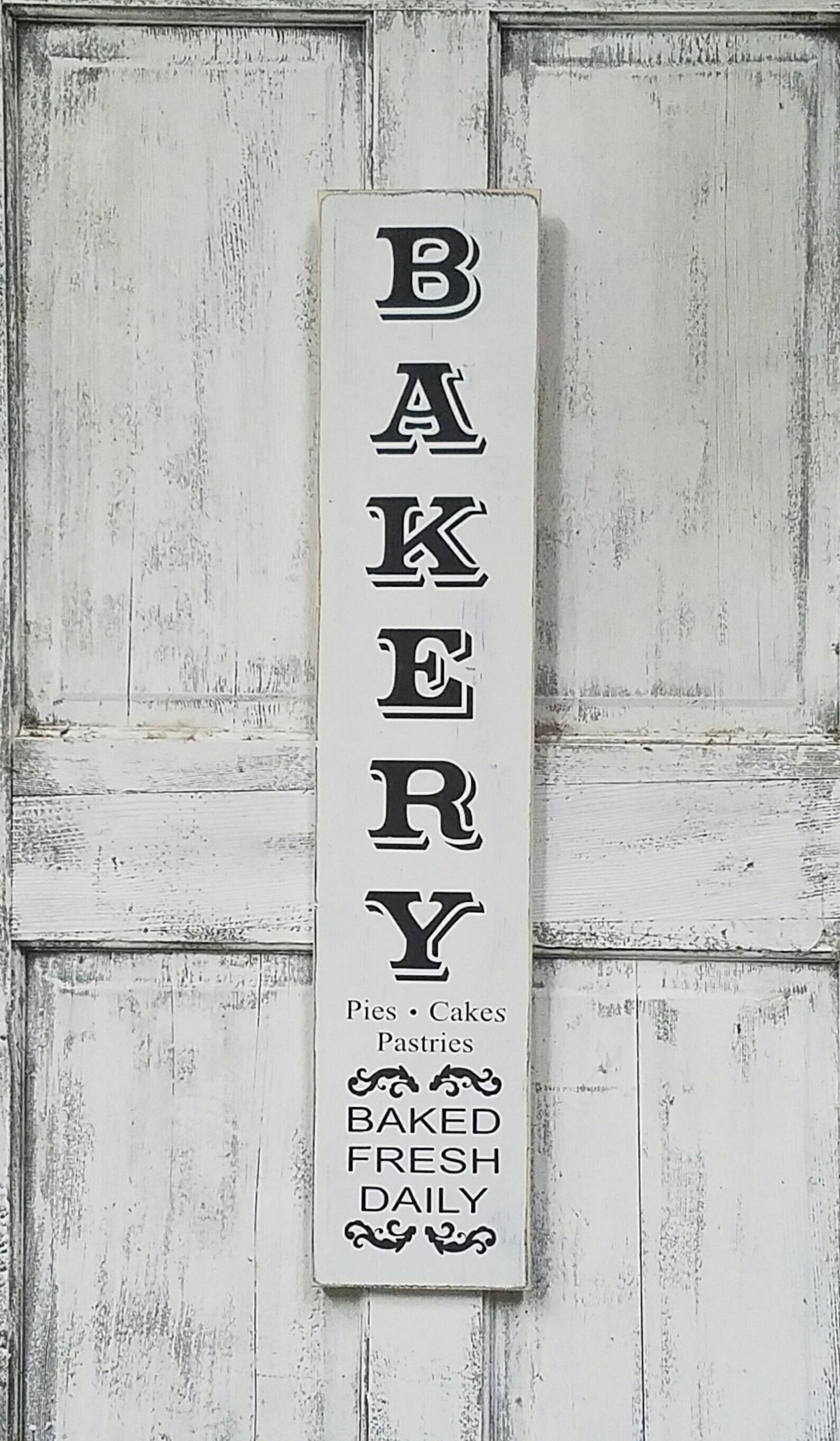 Bakery Sign Baked Fresh Daily Wood Sign Pie Sign Cake Sign | Etsy