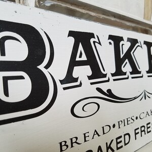 Bakery Sign, Baking Sign, Pies and Cakes Sign, Baked Fresh Daily Sign ...
