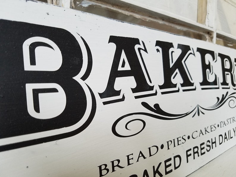 Bakery Sign Baking Sign Pies and Cakes Sign Baked Fresh - Etsy