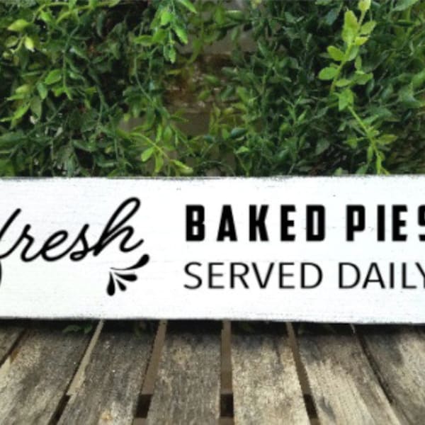 Fresh Baked Pies Sign - Etsy