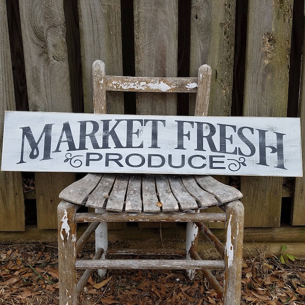 Produce Signs - Etsy