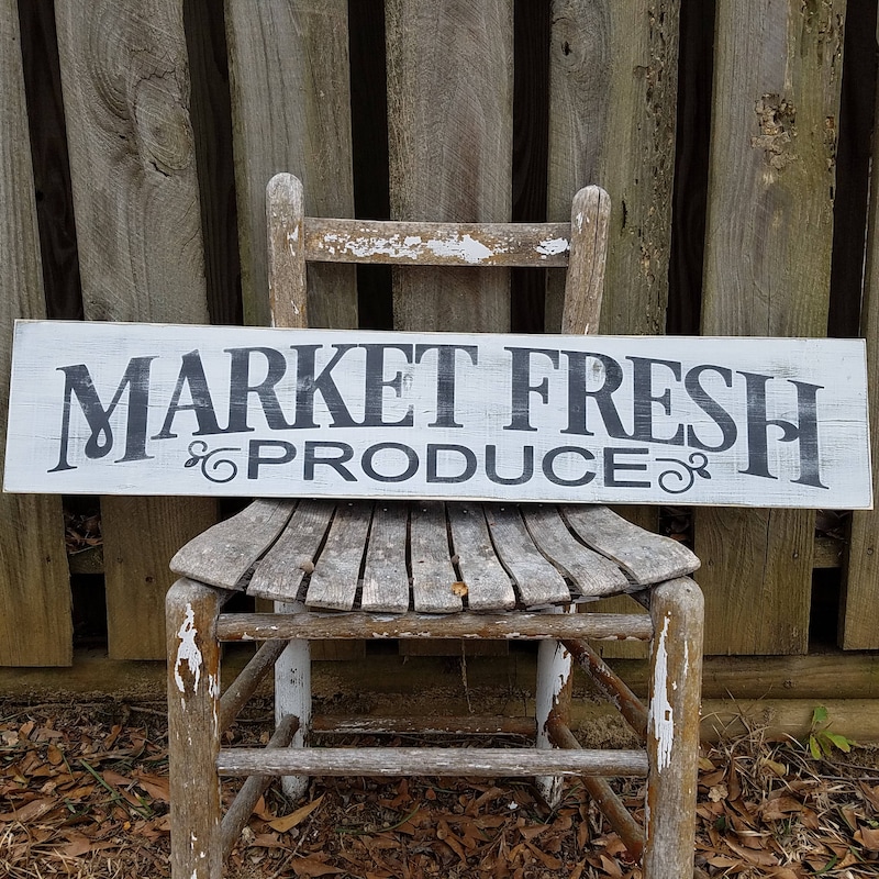 Produce Signs - Etsy