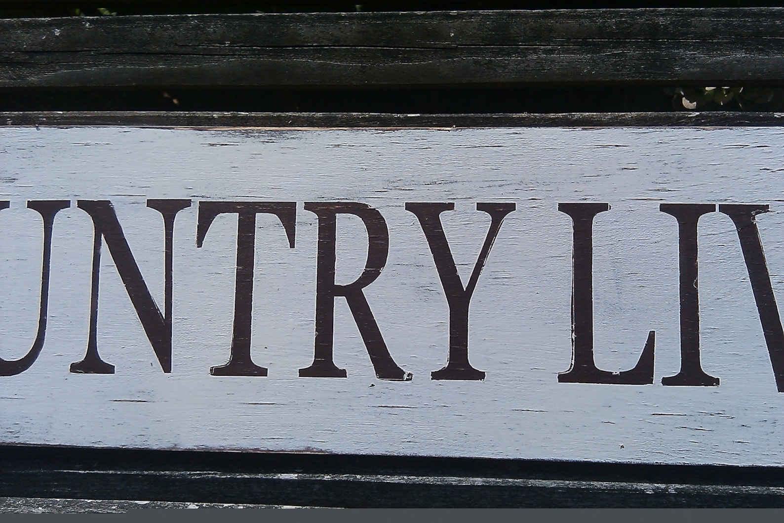Country Living Sign Rustic Wood Sign Farmhouse Style Sign - Etsy