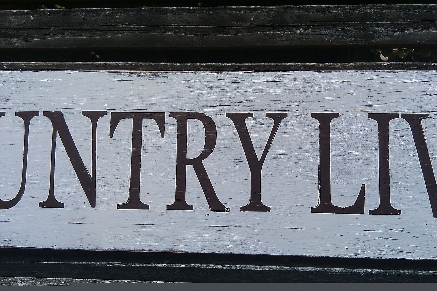 Country Living sign rustic wood sign farmhouse style sign | Etsy