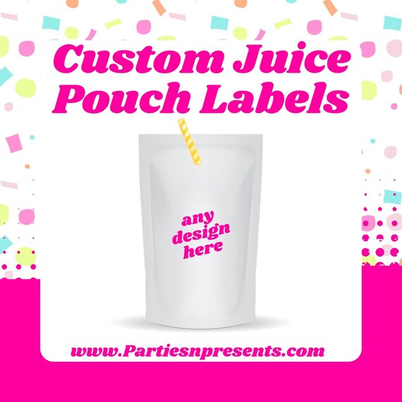 Personalized Capri Sun Labels by Parties N Presents | Catch My Party
