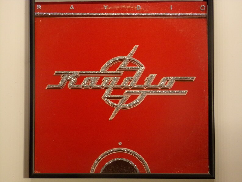Glittered Record Album - Raydio - Etsy