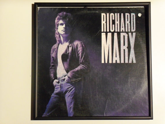 Glittered Record Album Richard Marx Richard Marx - Etsy