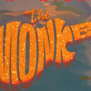 Glittered Record Album - the Monkees - Pool It! - Etsy
