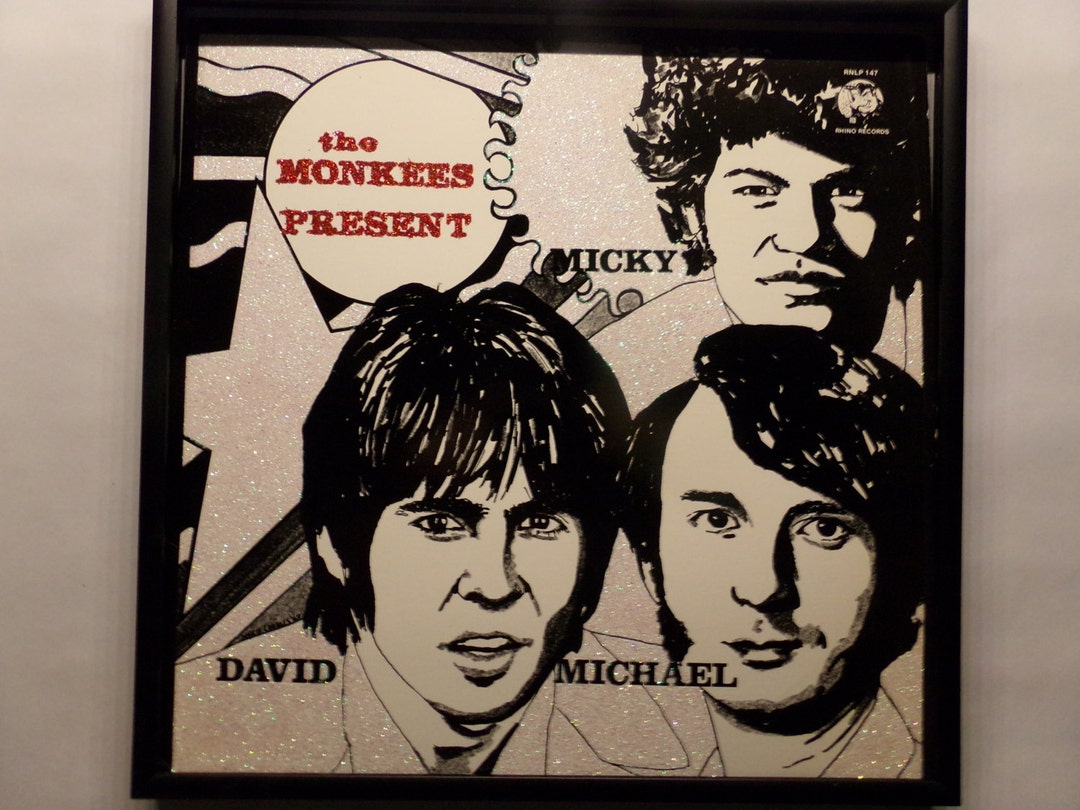 Glittered Album - the Monkees - the Monkees Present - Etsy