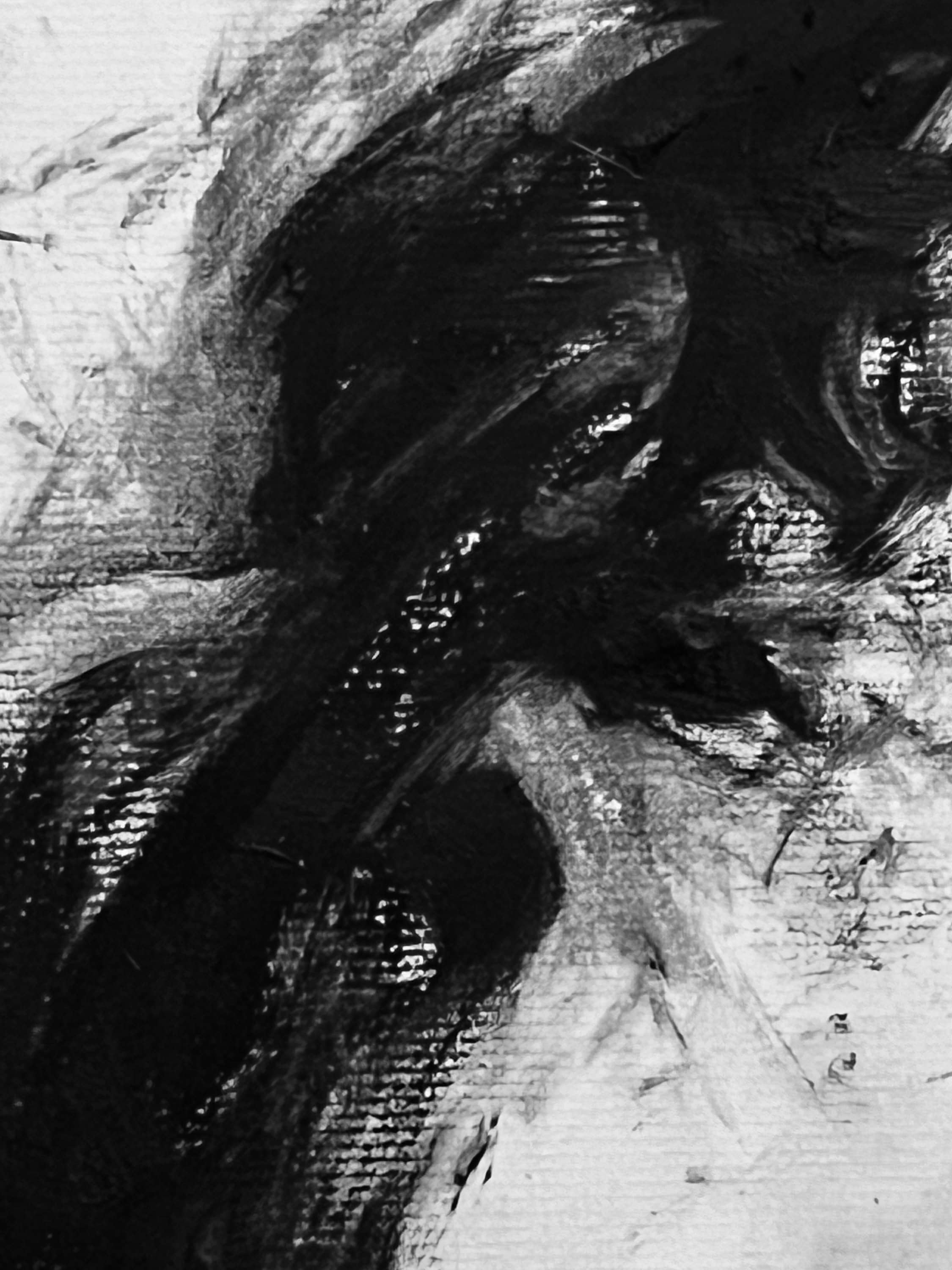 Macabre Haunting Figure Drawing, Falling No. 96 - Etsy