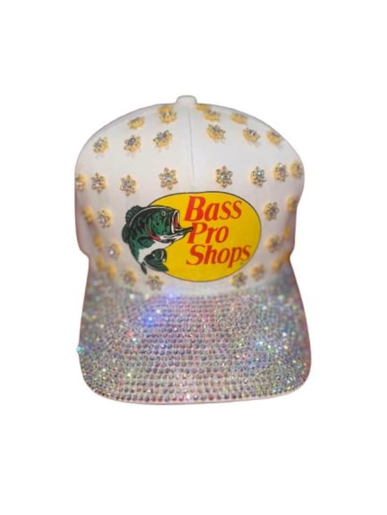 Studded/blinged Bass Pro Hat - Etsy