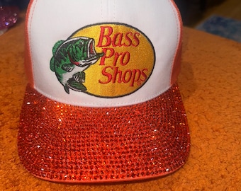 Studded/blinged Bass Pro Hat - Etsy