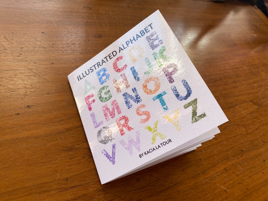 Illustrated Alphabet Book | Alphabet Book | Things That Start With Book ...