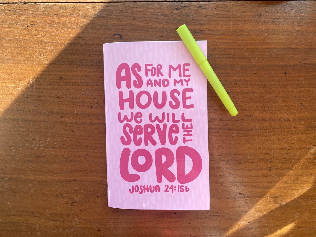 As for Me and My House Journal | Homemaker Journal | Joshua 25:15 ...