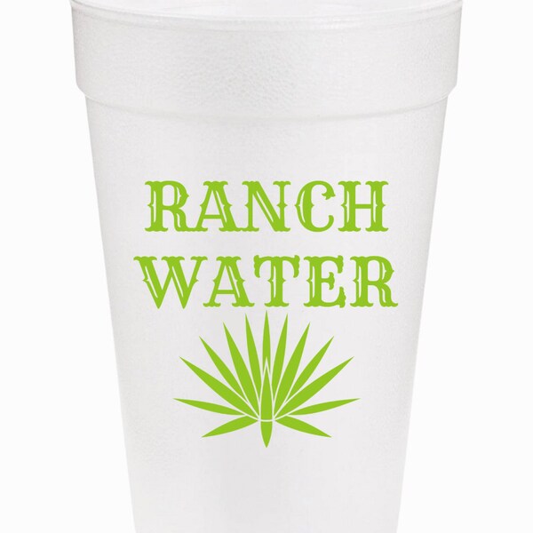 Ranch Water Cups - Etsy