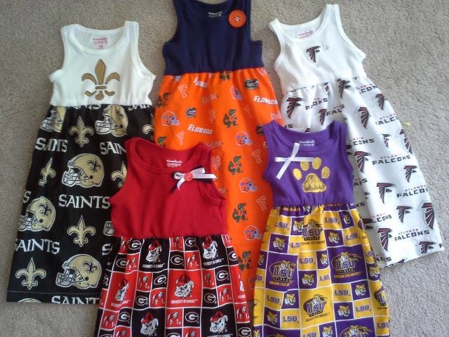 Pro and College Team Girls T-shirt Dresses - Etsy