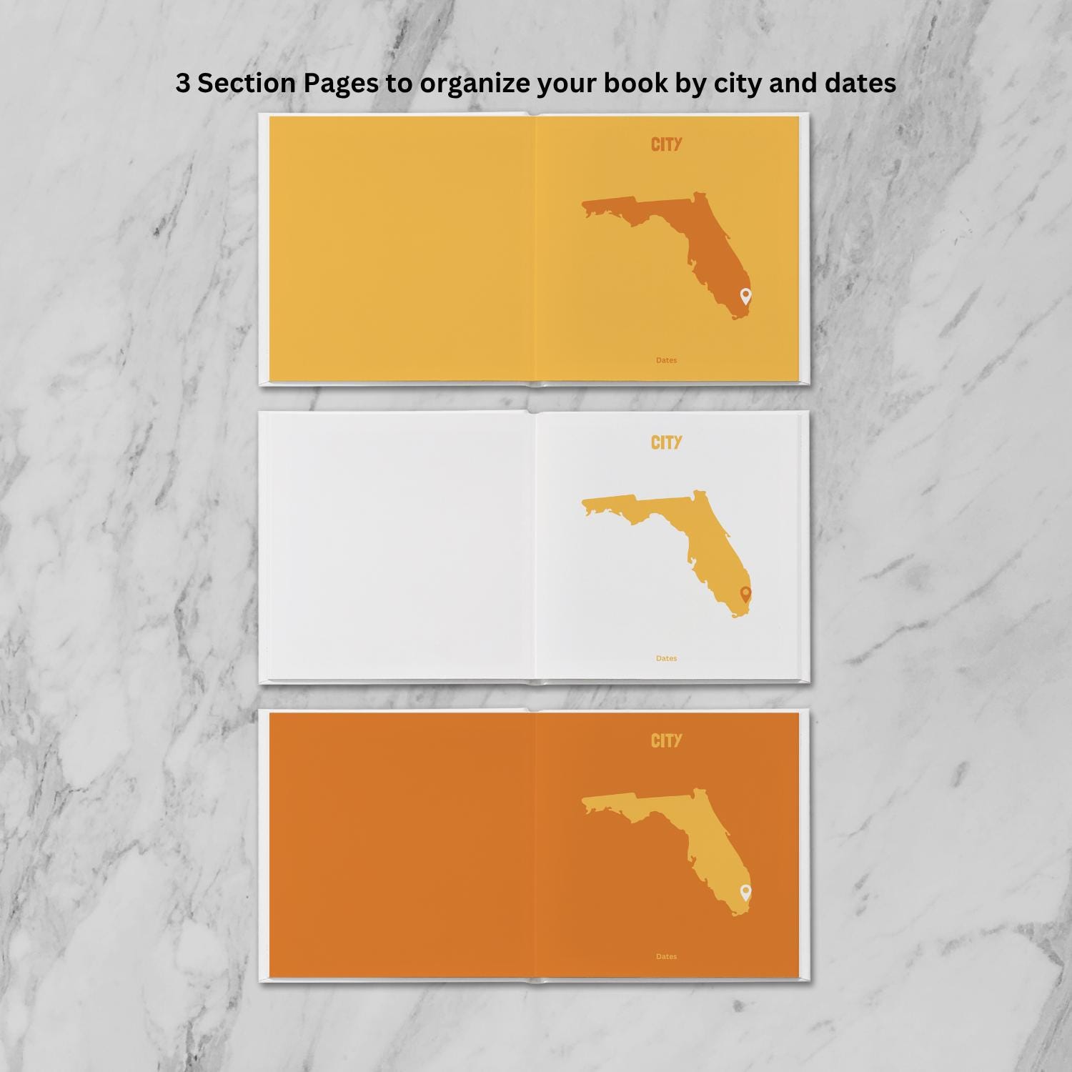 8x8 Travel Photo Book Canva Template, Square Photo Album, Digital ...