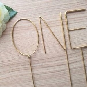 Number One or Two First Birthday Cake Topper Uno Dos 1st 2nd Smash Cake ...