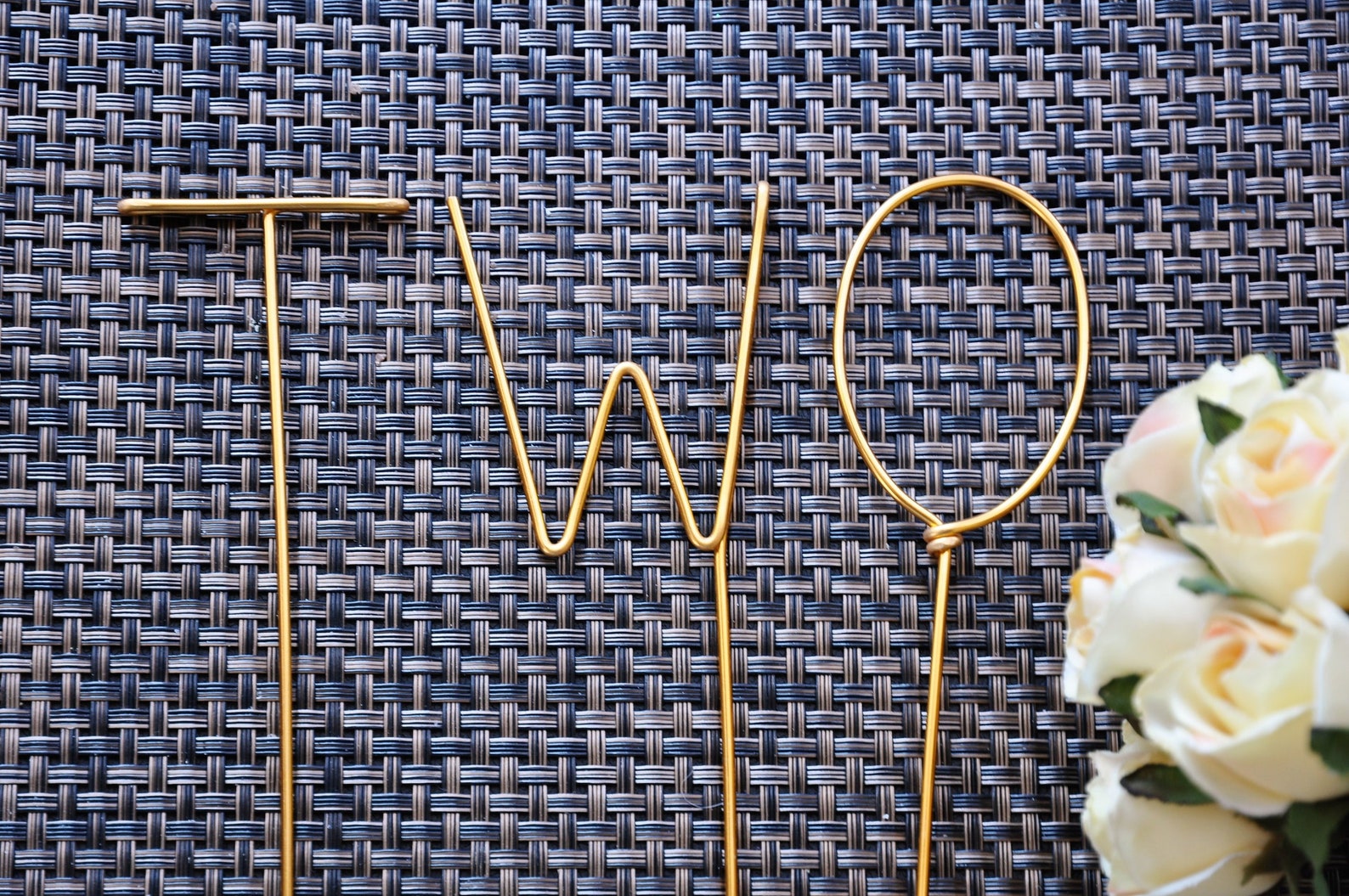 Number Two Second Birthday Cake Topper One Uno Dos Photo Prop | Etsy