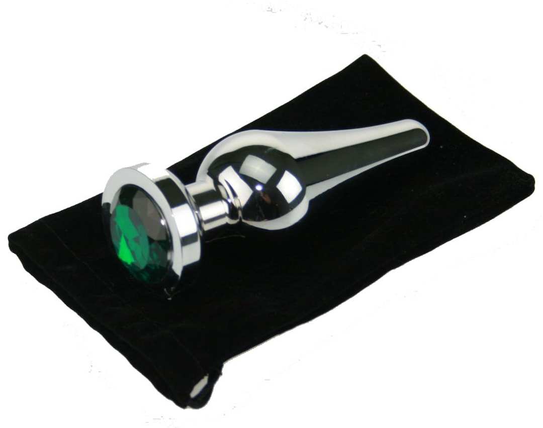 Extra Large Heavy Jewel Butt Plug mature BDSM Fetish Gear XL Anal Plug ...