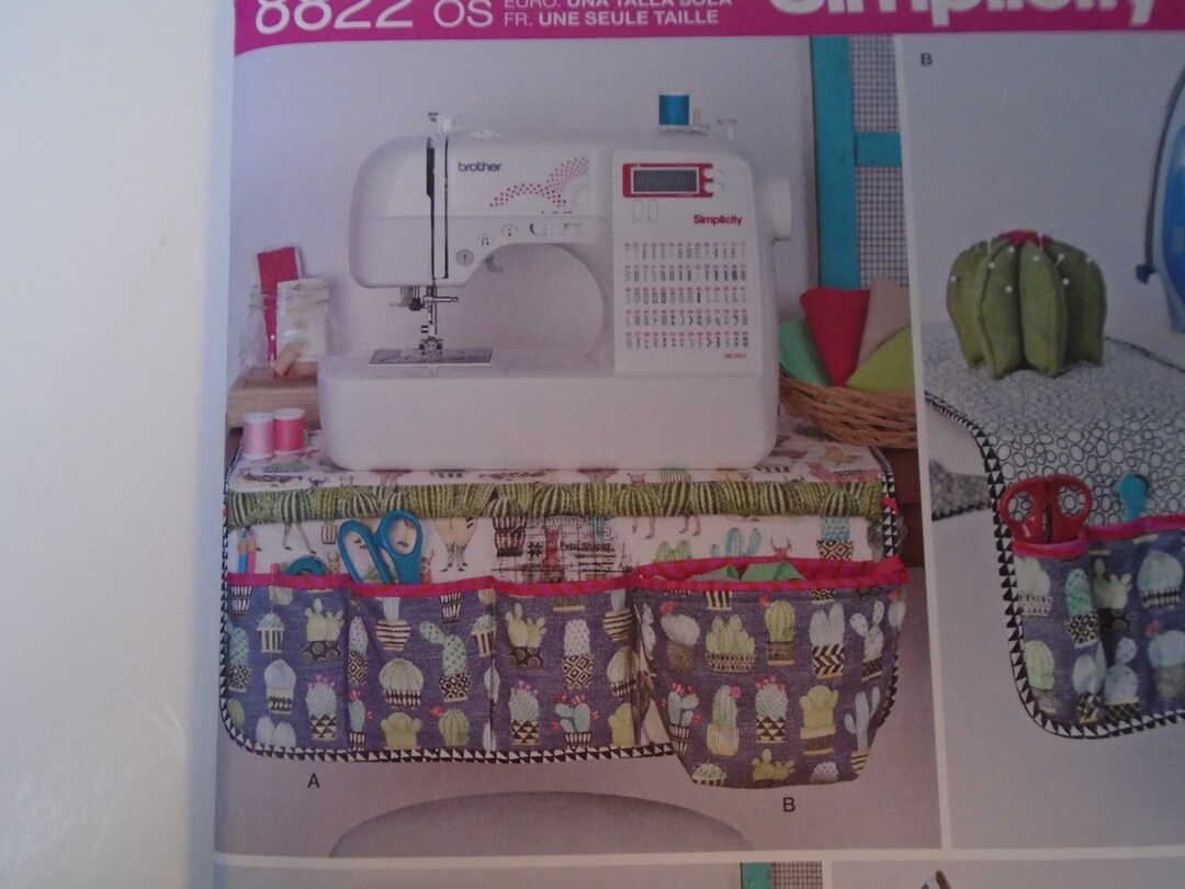 Simplicity Pattern 8822 Sewing Room Accessories Sewing Mat Pin Cushions ...