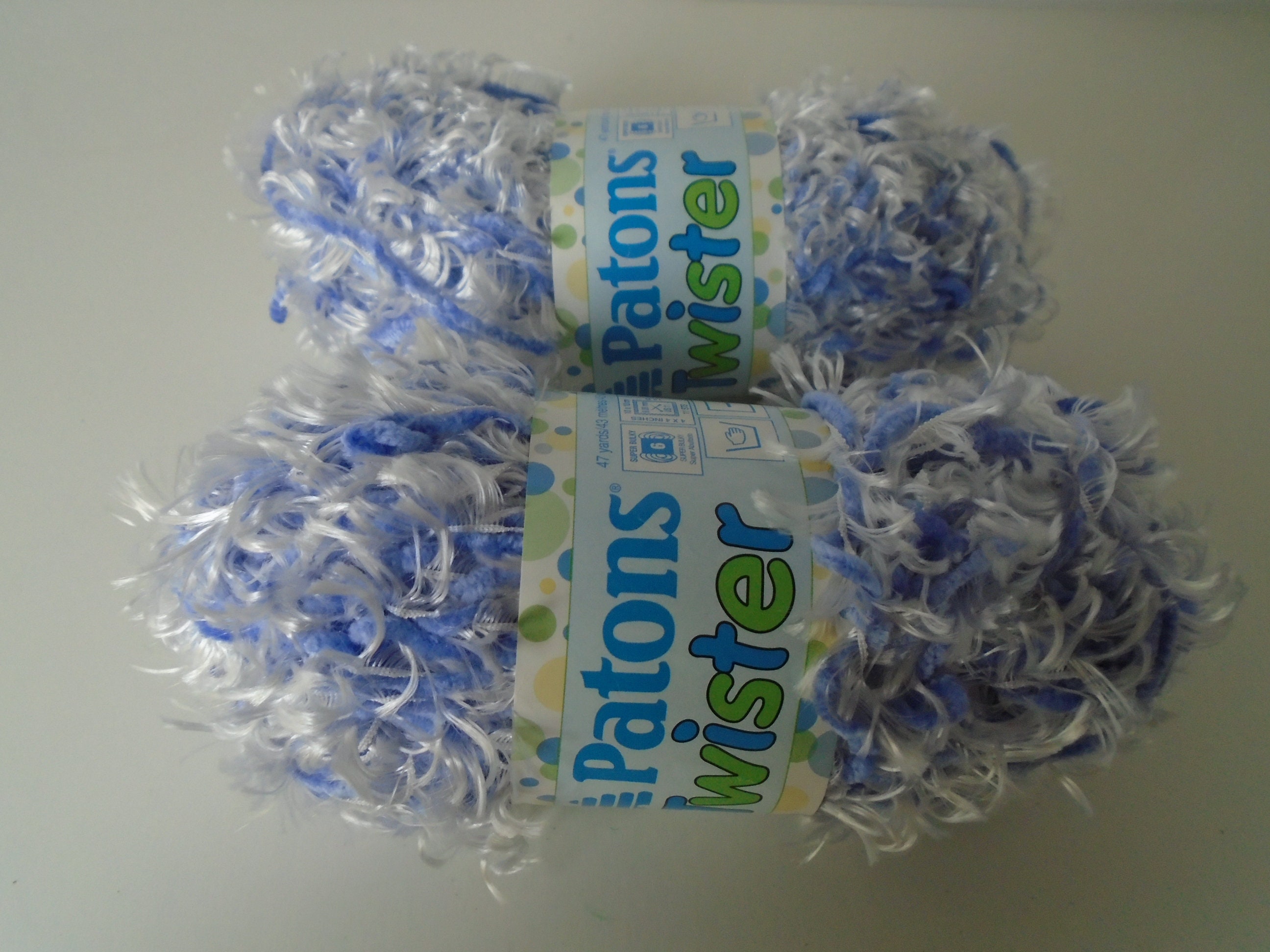 Patons Twister Yarn Blueberry Twist Color Lot of 2 Skeins - Etsy