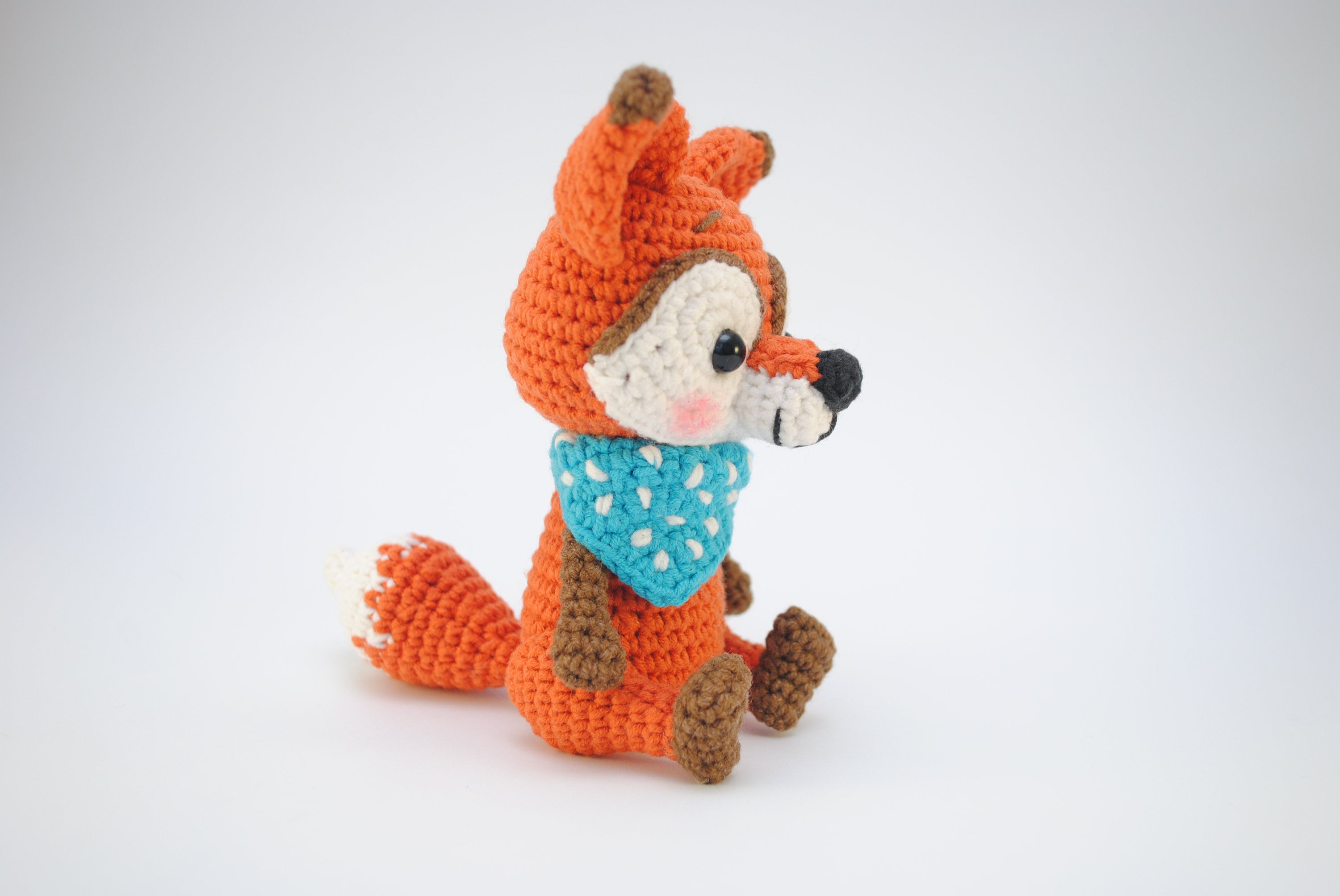 Crochet PATTERN Fox - Amigurumi Crocheted Fox - E_N_G_L_I_S_H Fox PDF ...