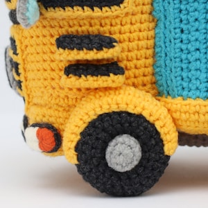 Crochet Pattern Truck - Crochet Automobile - Pattern Auto - Crochet ...