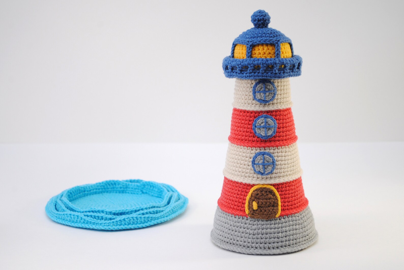 Crochet PATTERN Lighthouse Crochet Lighthouse Pdf Pattern - Etsy