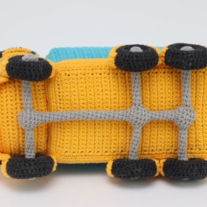 Crochet Pattern Truck - Crochet Automobile - Pattern Auto - Crochet ...